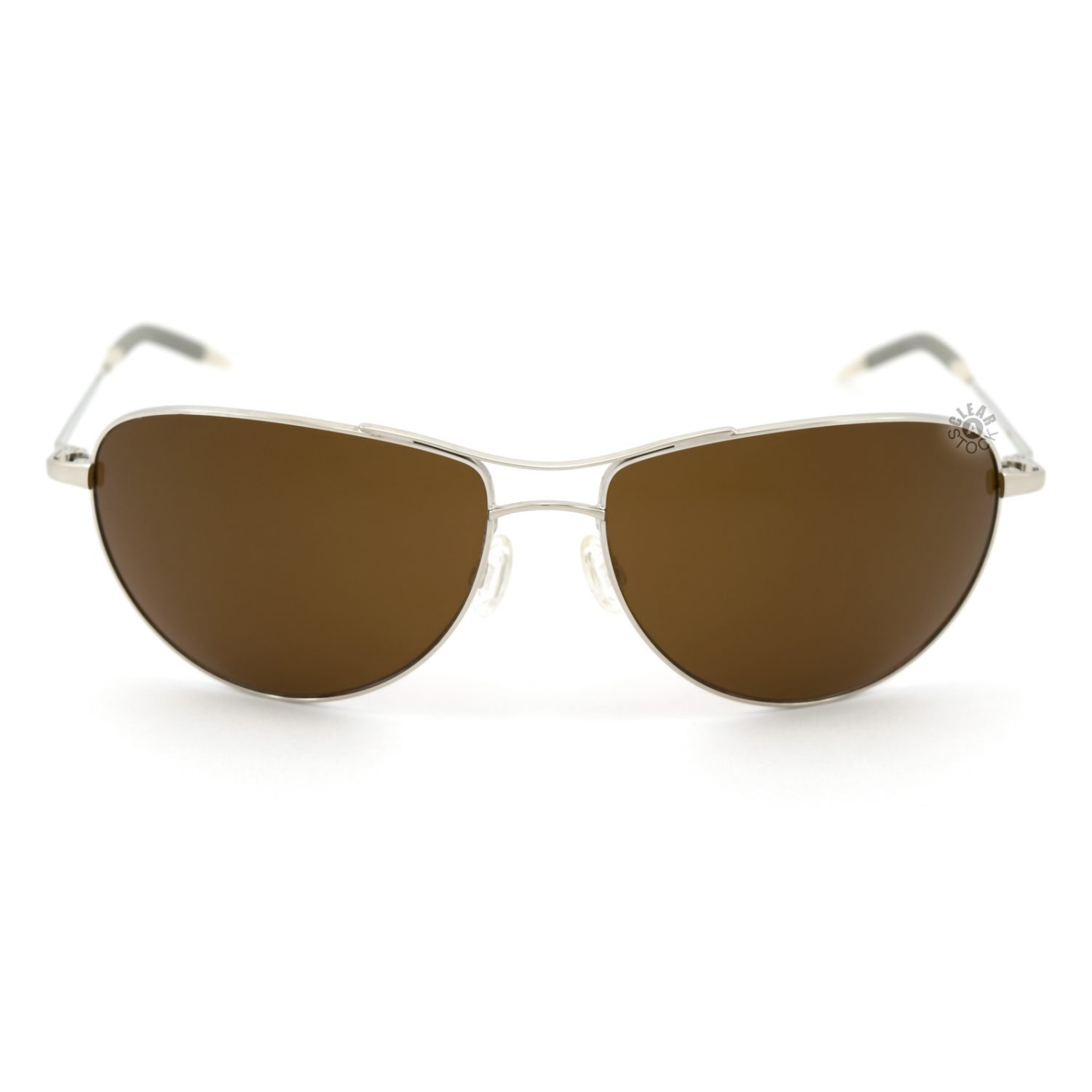 Oliver Peoples Commander VFX Polarized Sunglasses Silver/Java