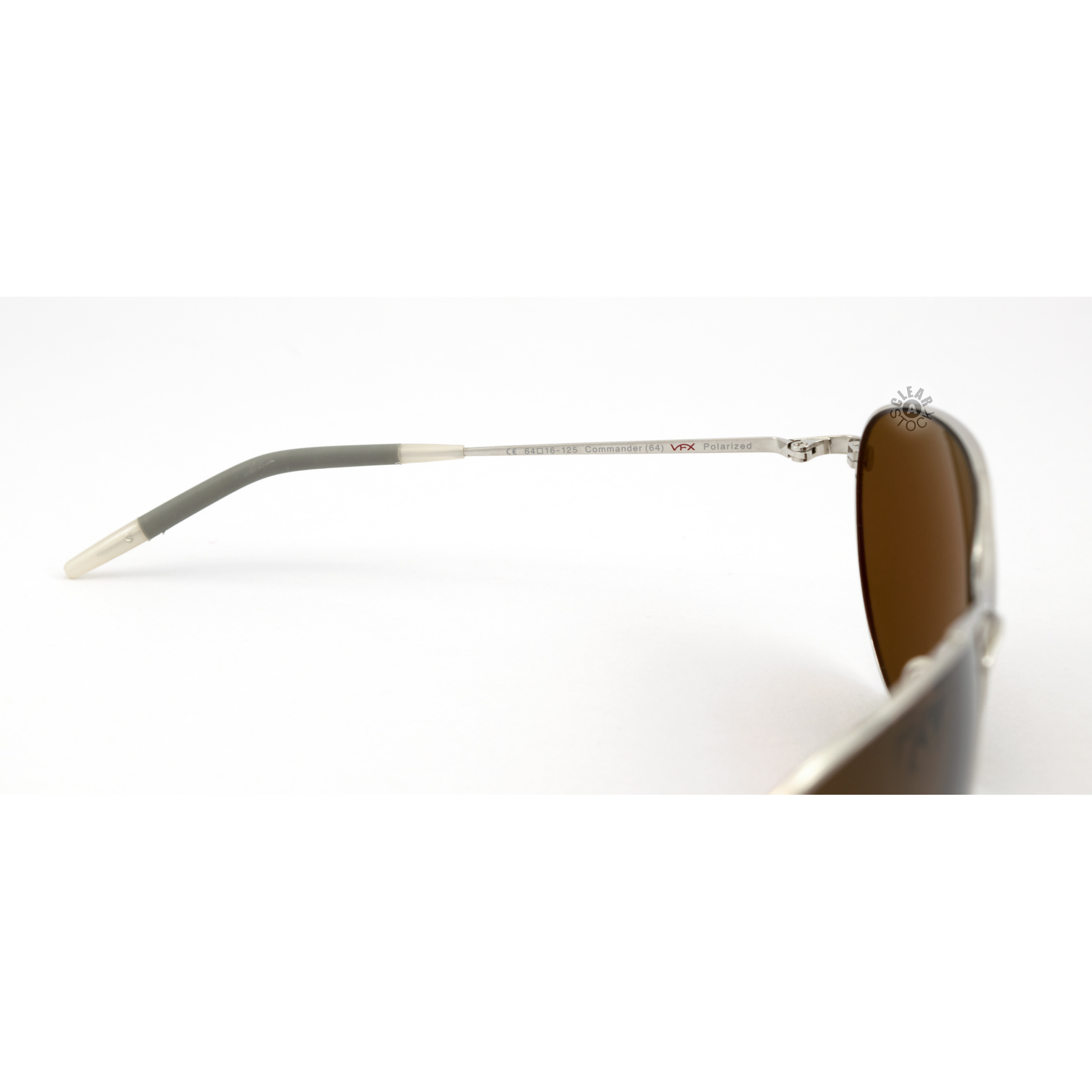 Oliver Peoples Commander VFX Polarized Sunglasses Silver/Java