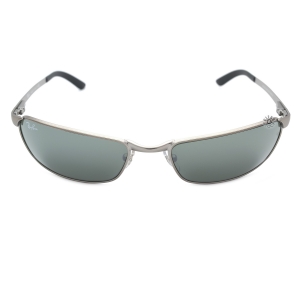 Ray-Ban RB3190 Flight Sunglasses 005/40 Matte Silver/G-15 Mirror