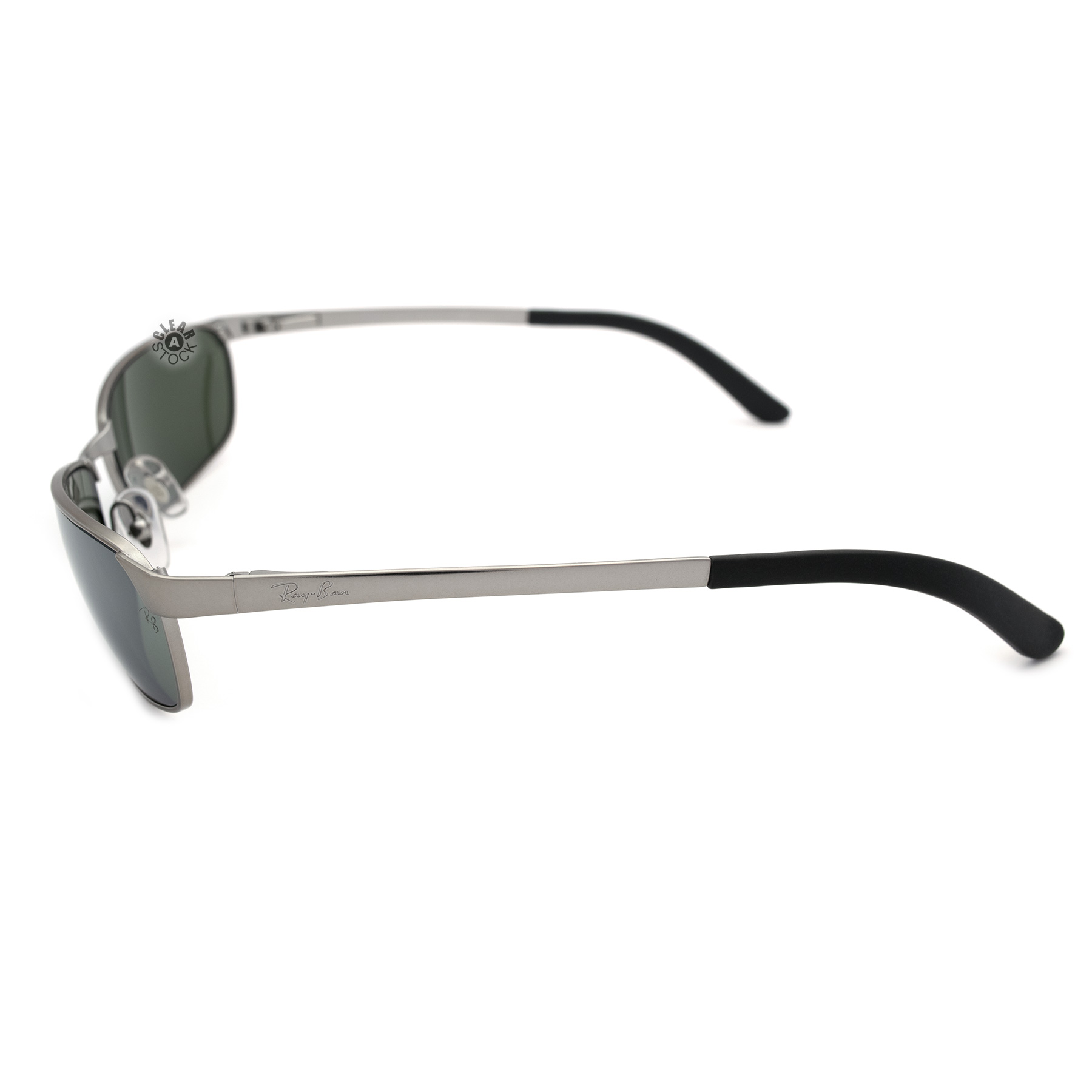Ray-Ban RB3190 Flight Sunglasses 005/40 Matte Silver/G-15 Mirror