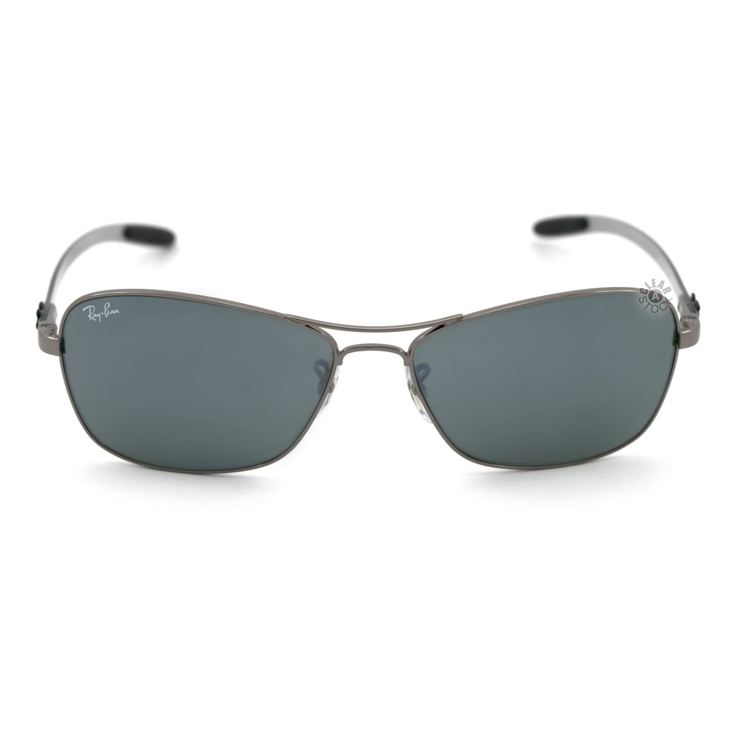 Ray-Ban RB8302 004/40 Tech Carbon Fibre Sunglasses Gunmetal/Black